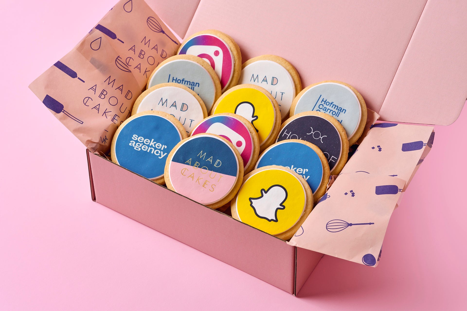 Branded Cookies – Mad About Cakes
